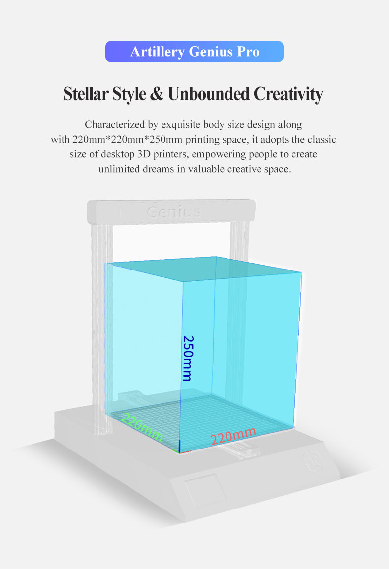 Artillery Genius PRO – A3Dprints