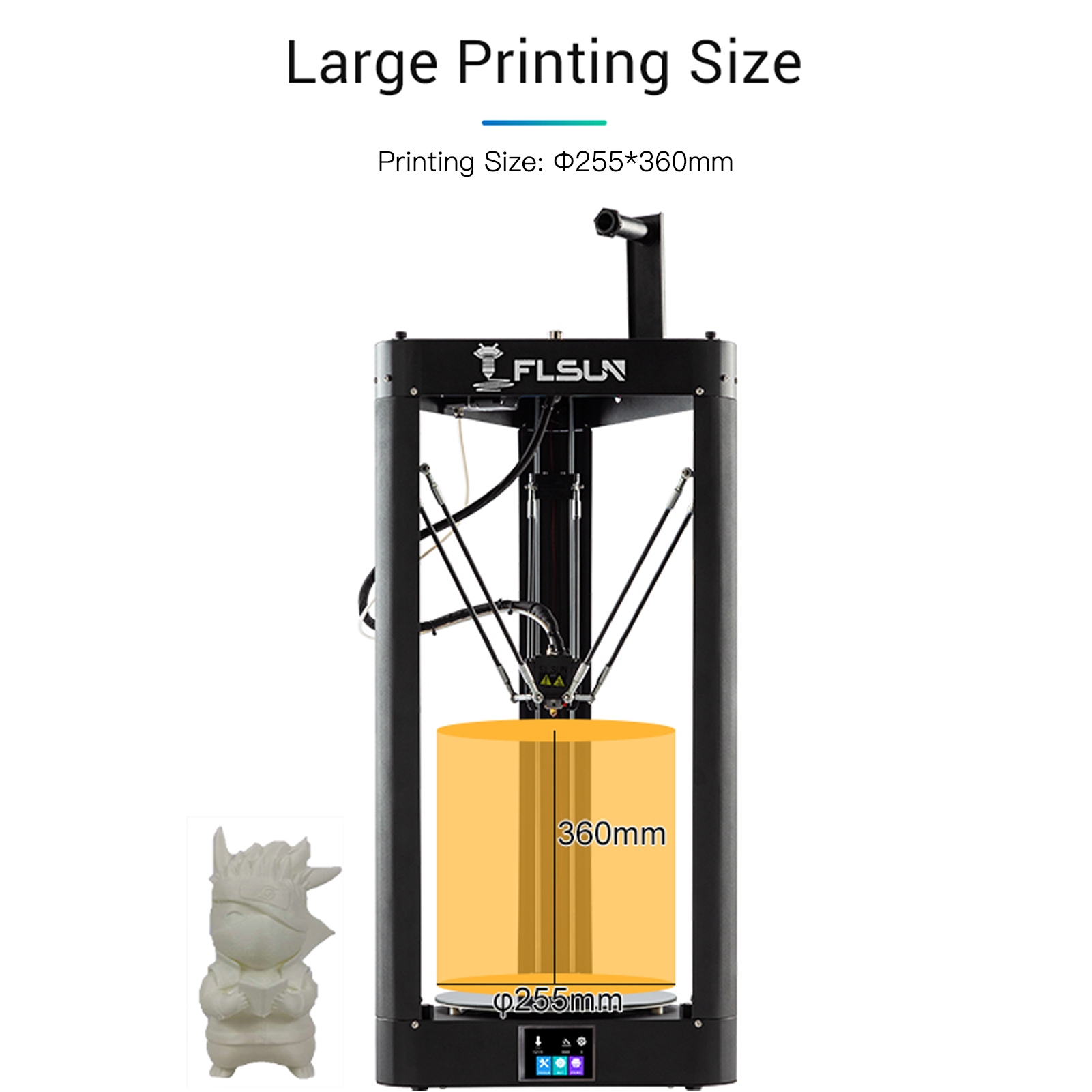 FLSUN QQS PRO 3D Delta - A3Dprints
